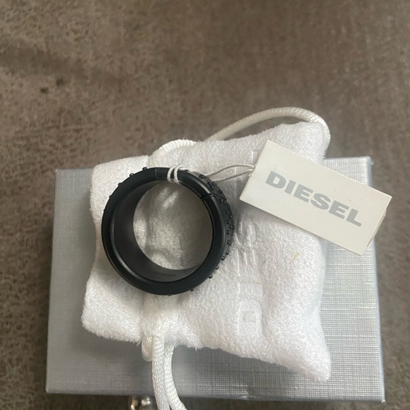 Diesel | Accessories | Diesel Mens Black Ring | Poshmark